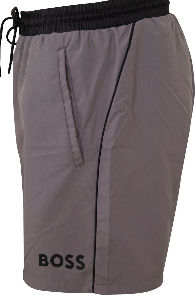 Hugo Boss - Zwembroek Grijs - Maat XL - Regular-fit | bol.com