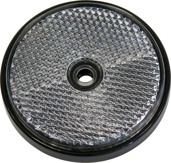 Reflectoren - Wit - 60mm schroefbevestiging - 2 stuks | bol