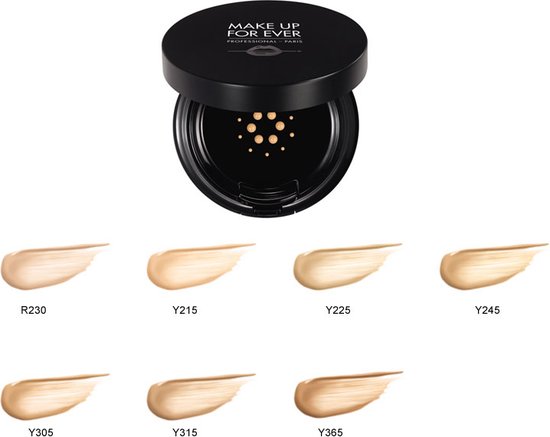 MAKE UP FOR EVER Y225 LIGHT VELVET SPF 50+ FOND DE TEINT CUSHION 14g | bol