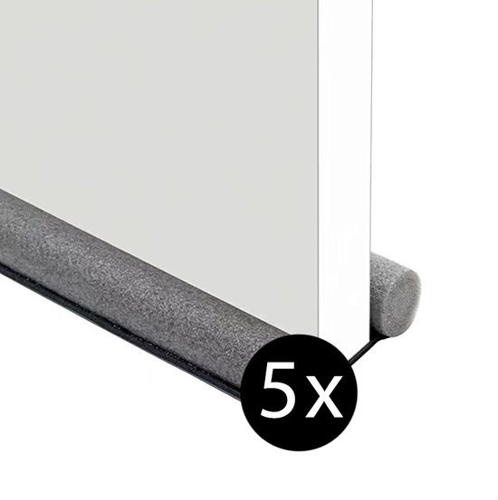 Tochtstopper – Tochtstrips voor Deuren – Dubbele Tochtband – Tochtstrip ...