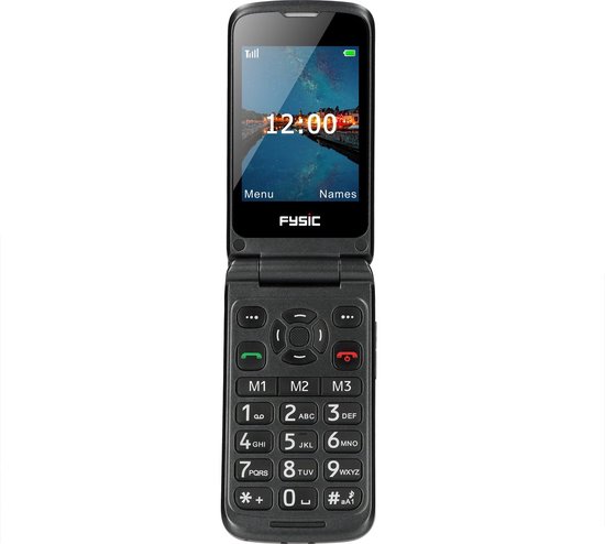 Fysic - 4G Senioren Mobiele Telefoon - Grote Toetsen - Big Button GSM - Mobiel met... | bol