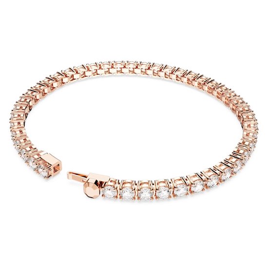 Swarovski Armband Matrix Rosé Maat M 5657659 | bol.com