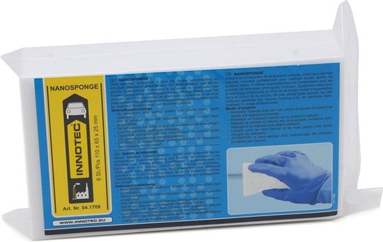 Innotec Nanosponge (pak van 6 sponzen) - Wonderspons | bol