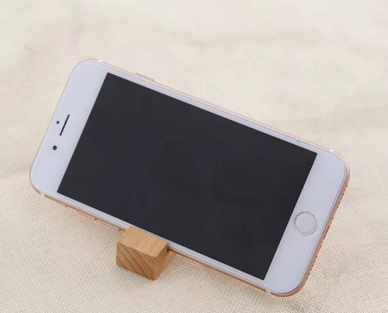 Telefoonhouder sleutelhanger - Hout - Universele telefoonhouder ...