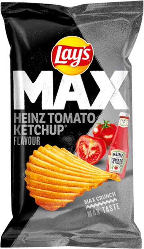Lay's Max Heinz Tomaten Ketchup - chips - 10 x 185 gram | bol