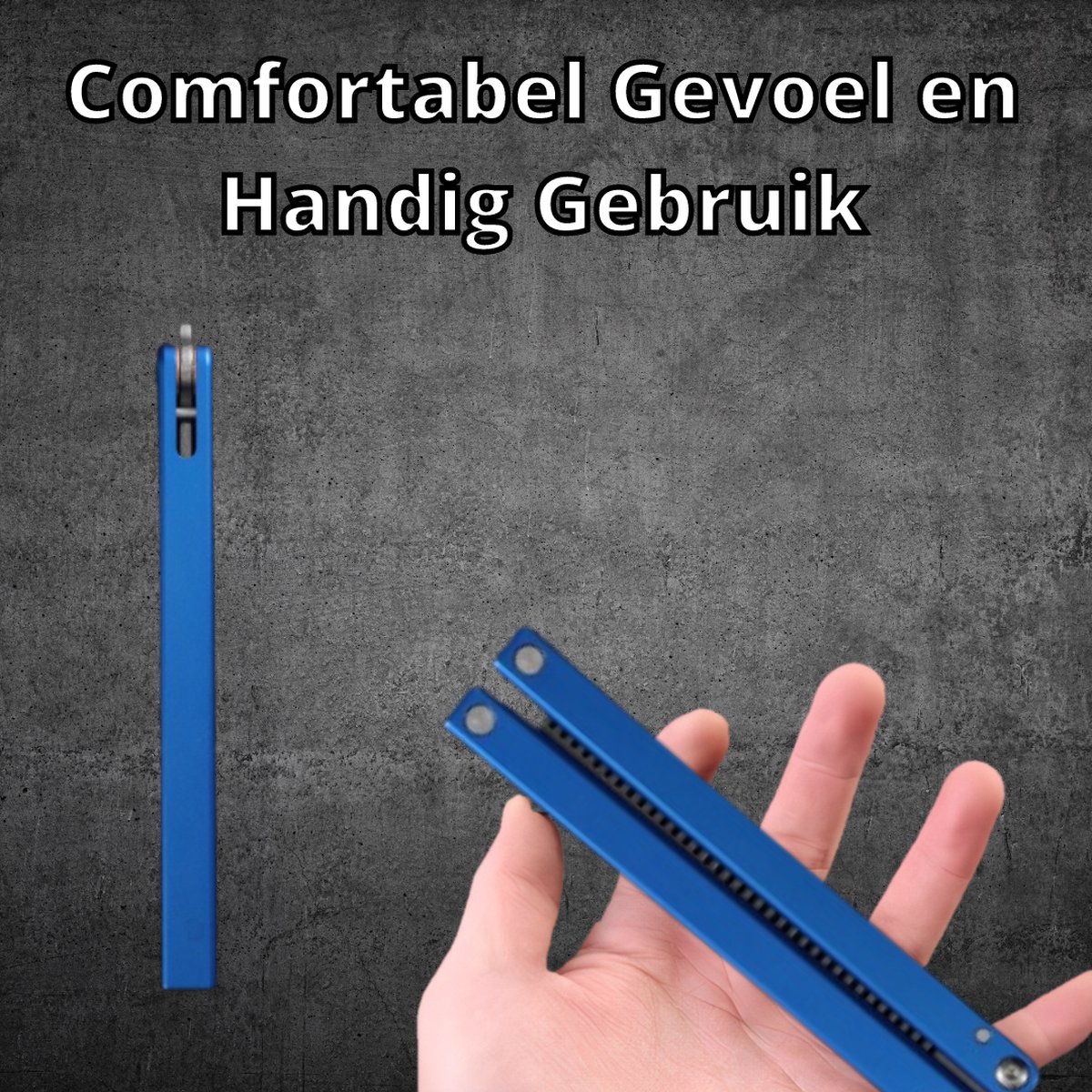 Professionele Vlindermes Trainer Kam - Balisong Trainer Kam - Butterfly ...