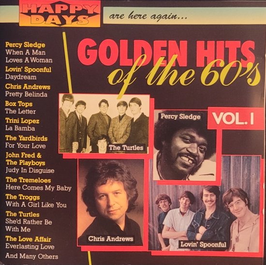 Golden Hits of the 60's vol. 1, various artists | Muziek | bol.com