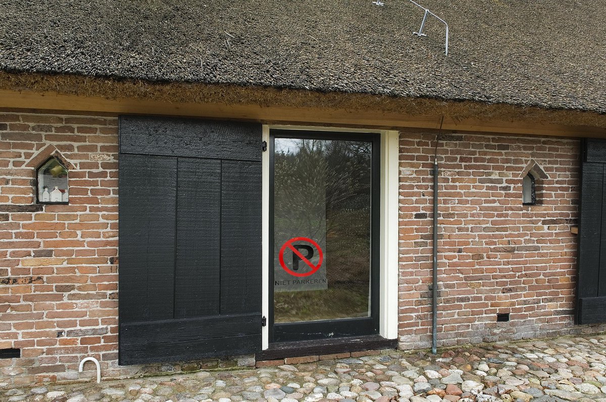 Niet parkeren sticker – Rood Wit - Verboden te parkeren sticker 2 stuks ...