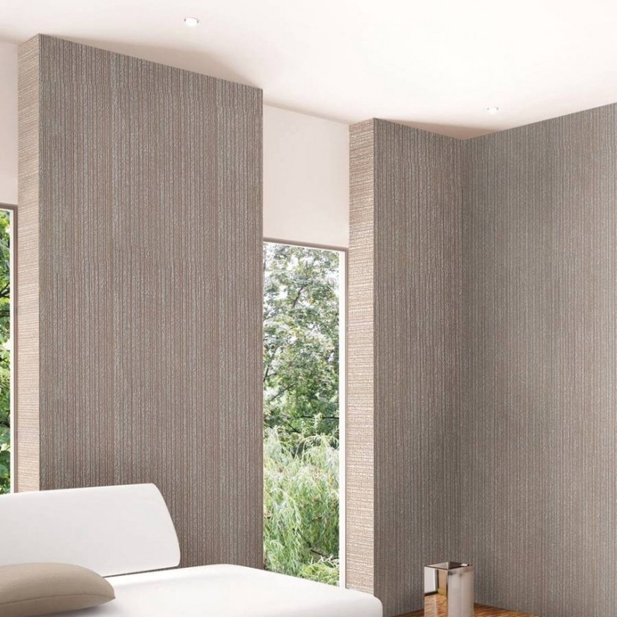 Zelfklevend vinyl behang - Line Vision - muurdecoratie | bol