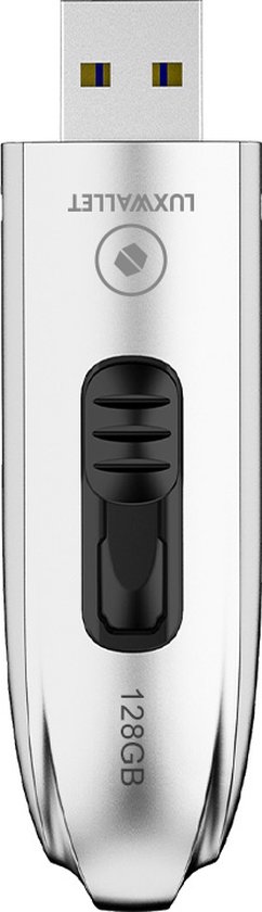 LUXWALLET PROX7 - Metalen USB 3.1 Stick - 128GB Opslag - Draagbare ...