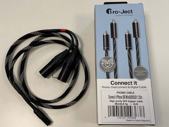 Pro-Ject Connect it Phono DS MiniXLR / XLR 1.23 meter ...