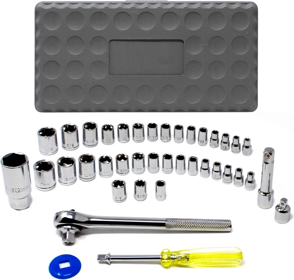 Borvat® | 40-Delige Dopsleutel Set - Met Momentsleutel Ratel ...