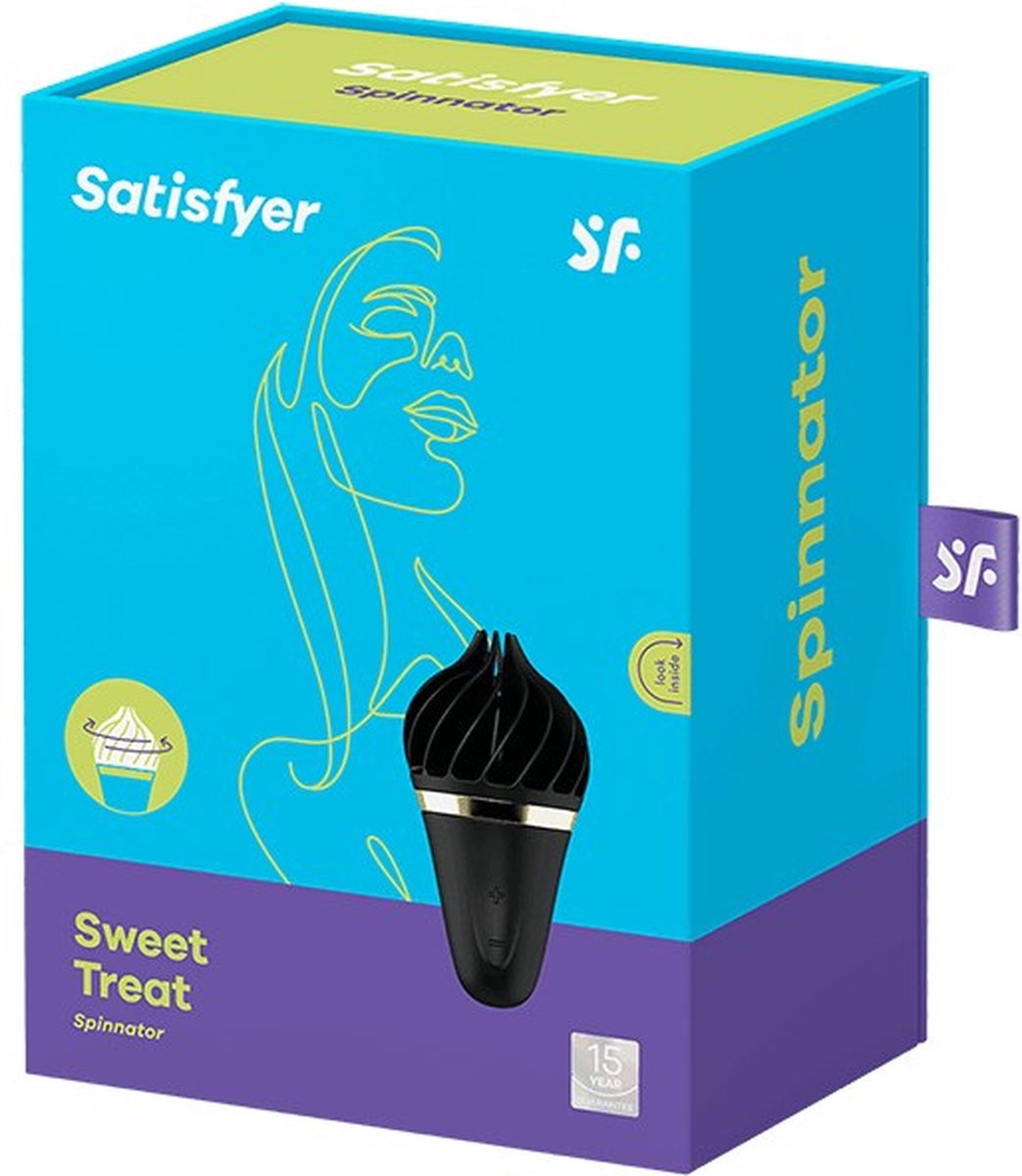 Satisfyer Sweet Treat - Vibrator - Zwart | bol.com