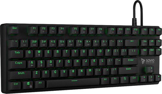 Savio Mechanisch Gaming Toetsenbord SAVIO Tempest RX TKL Outemu Brown ...