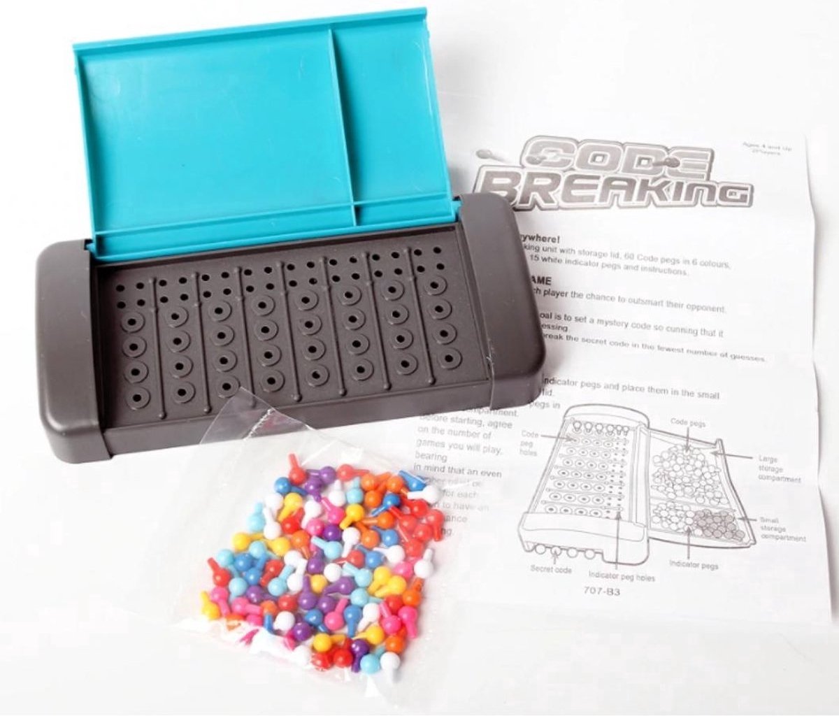 Code Breaking - Mastermind Spel - Kraak De Code Game - Reisspel | Games ...