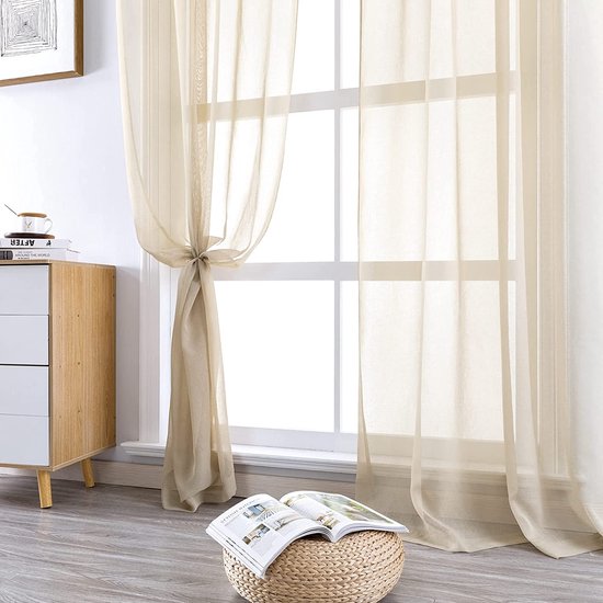 Premium Vitrage – Woonkamer Raam Accessiores – Curtains – Voile | bol