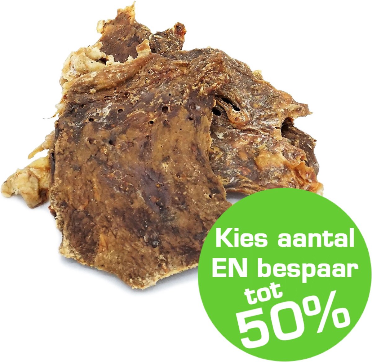 Puur Fit Beef Jerkey - Hondensnack - 1000 Gram | bol.com