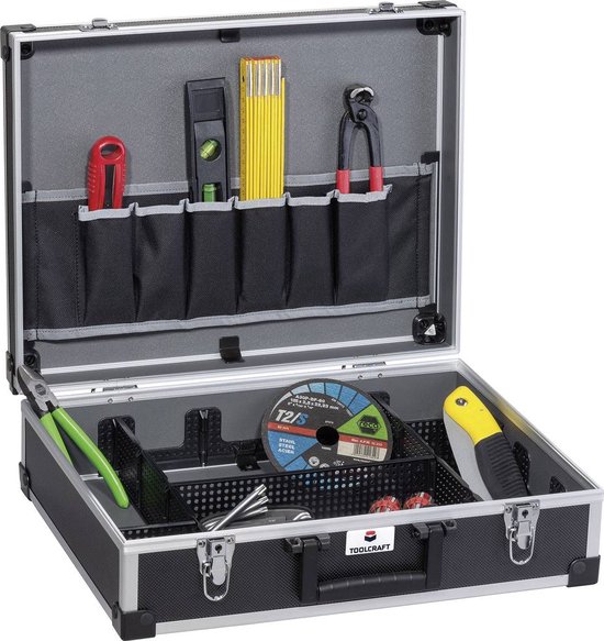 TOOLCRAFT Gereedschapspilotenkoffer (leeg) Universeel (b x h x d) 355 x 145 x 445 mm | bol