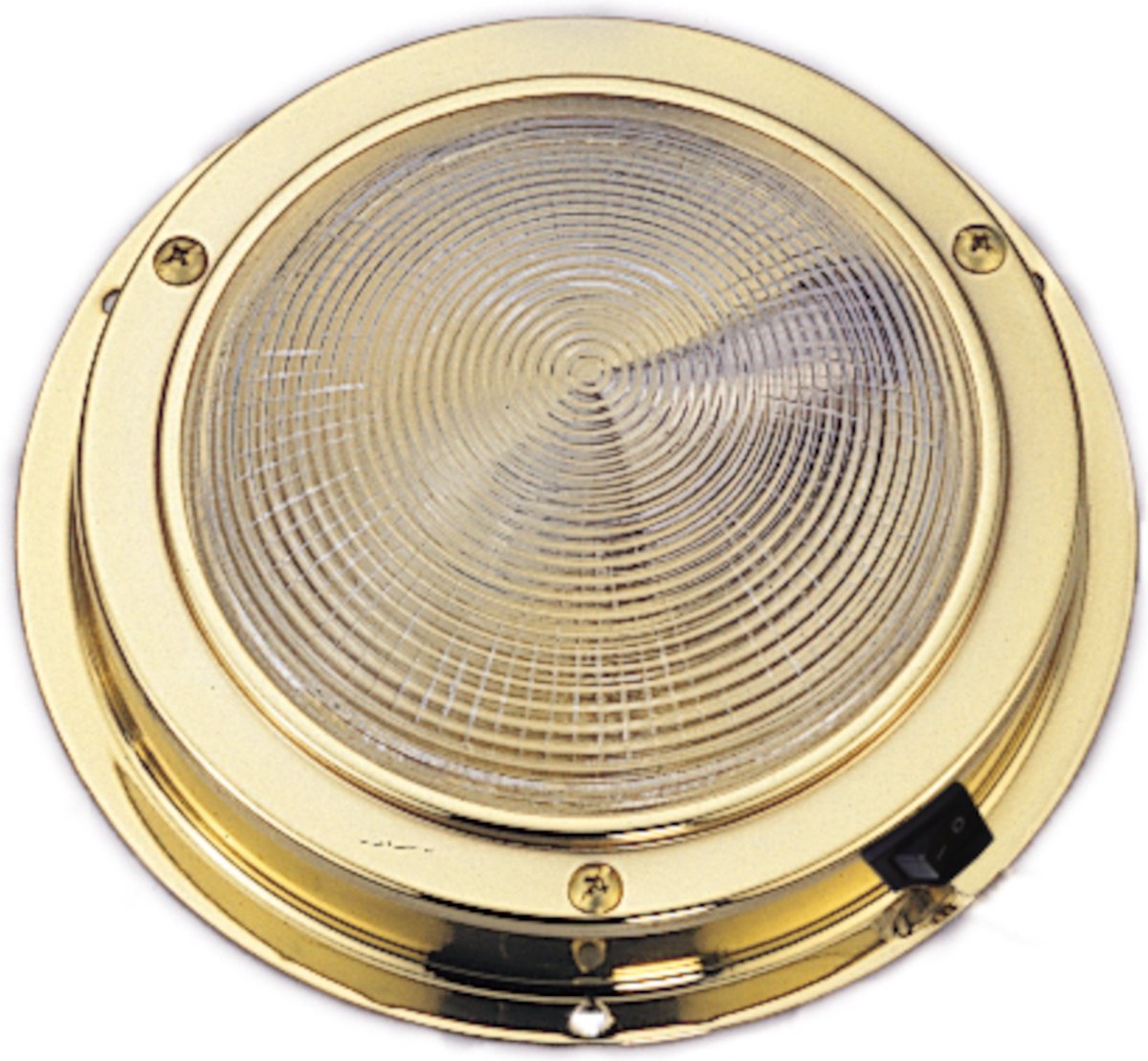 FES Marine Boot Verlichting - LED plafondlamp messing - met schakelaar ...