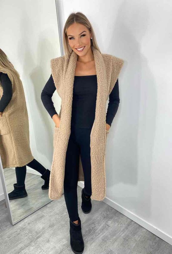 Teddy vest - Teddy gilet - Teddy - Damesvest - Wintervest - Gilet ...