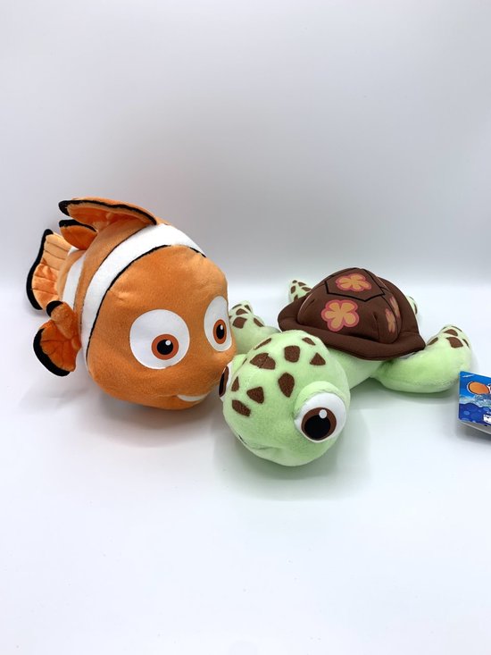 Disney - Nemo & Squirt knuffelset - 30 cm - Pluche - Finding Nemo ...