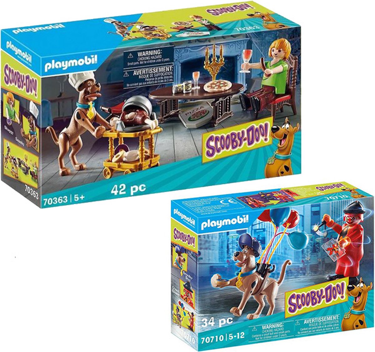 playmobil scooby -doo set van - het avondmaal met shaggy 70363 - en op ...