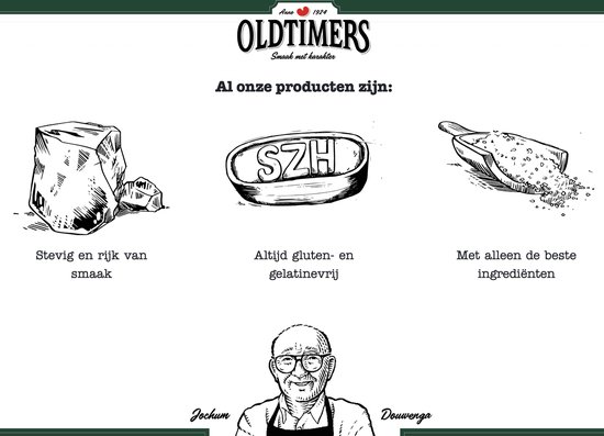 Oldtimers - Drop - Zoet - Natuurlijke - Aroma - Vegan | bol