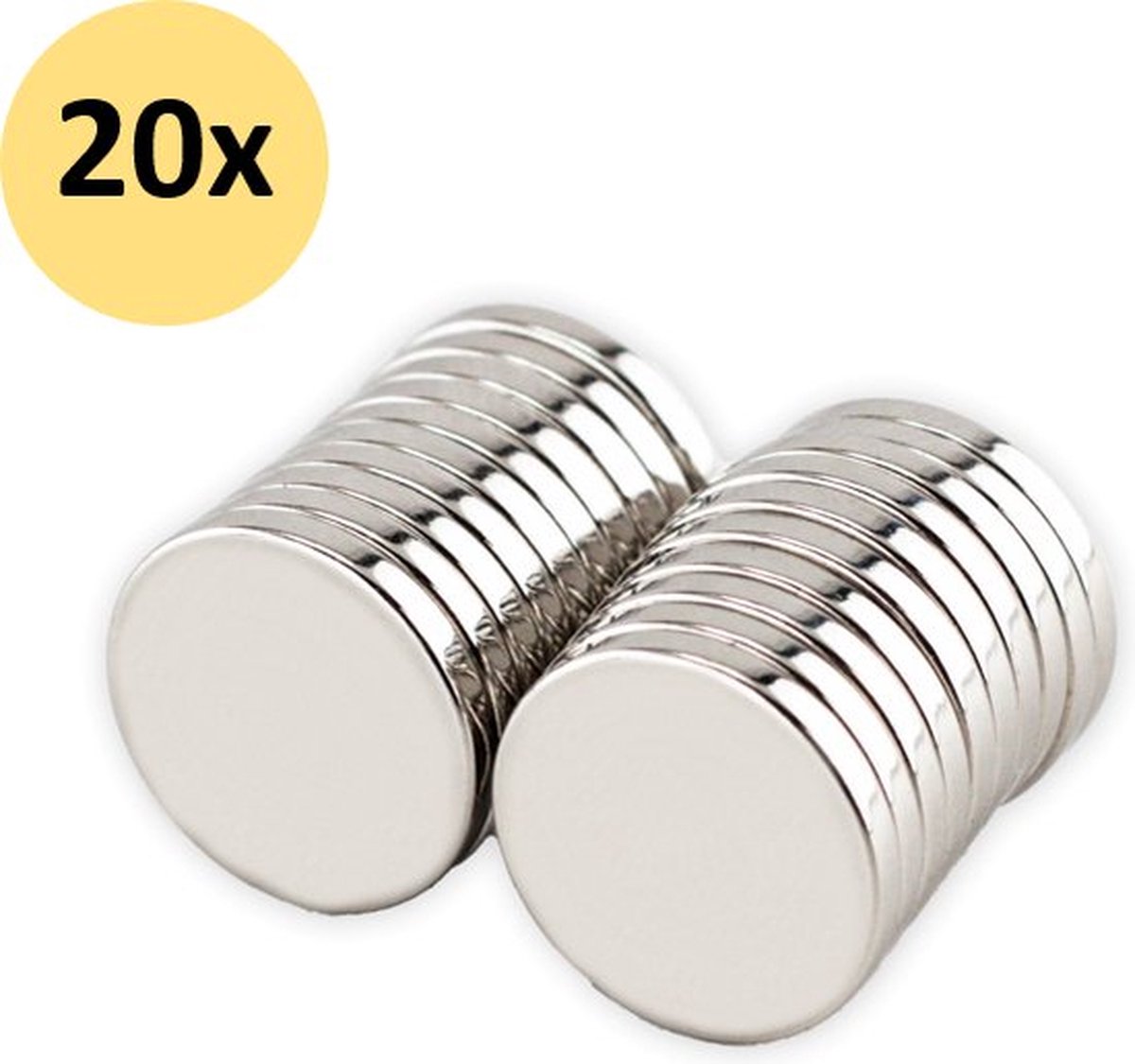Brute Strength - Super sterke magneten voor radiatorfolie - Rond - 16 x ...