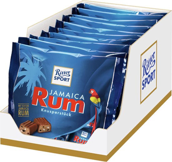 Ritter Sport - Jamaica Rum krokante stukjes - 10x 200g | bol.com