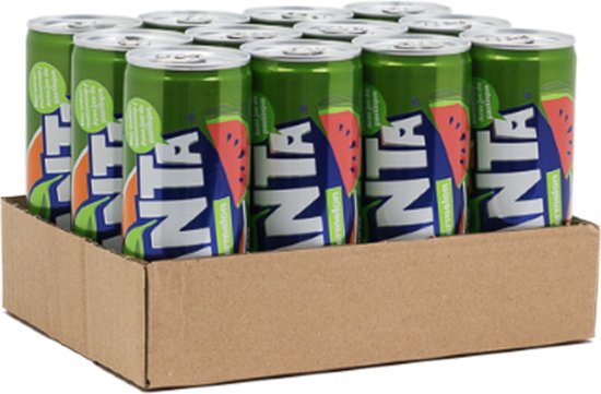 Fanta - Watermeloen No Sugar - 12x 250ml | bol.com