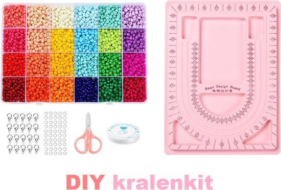 Kralen Set | Sieraden Maken | Rocailles Kralen | Regenboog kralen ...