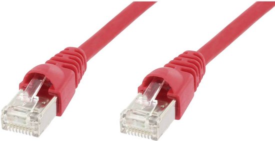 Telegärtner L00002A0114 RJ45 Netwerkkabel, patchkabel CAT 6A S/FTP 3.00 m Rood... | bol