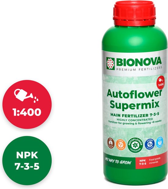 BIO NOVA AUTOFLOWER-SUPERMIX 1 LITER | bol