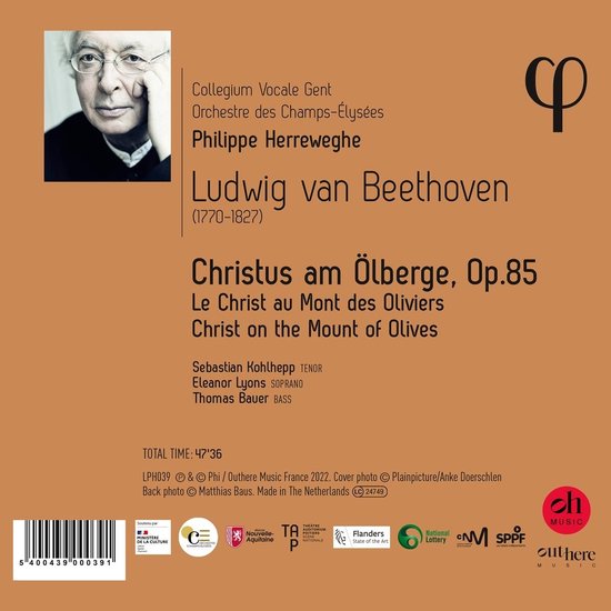 Collegium Vocale Gent, Philippe Herreweghe - Beethoven: Christus Am Ölberge Op.85... | bol
