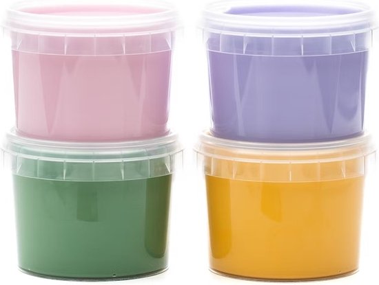 Neogrün Vingerverf set van 4 - Luka | bol.com