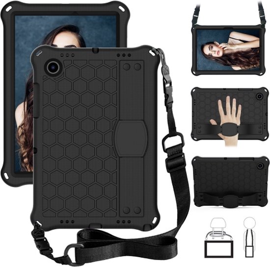Voor Galaxy Tab A8 10.5 2021 X200 / X205 Honeycomb Eva + PC Tablet Case ...