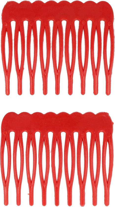 Haarspeld Haarkammen Klein Rood | bol.com