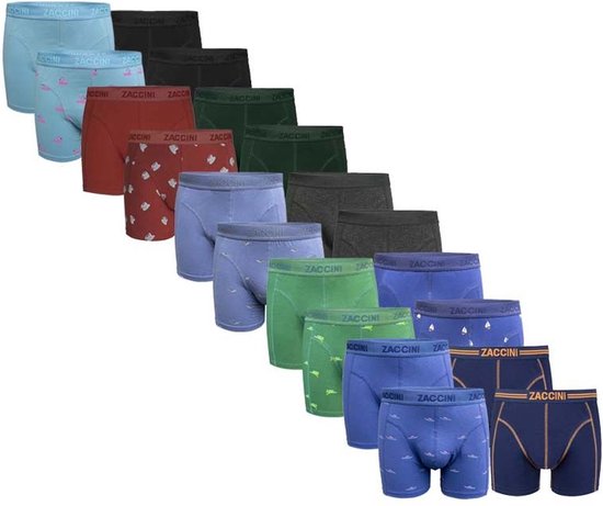 Zaccini Underwear 20-pack boxershorts mix | bol.com