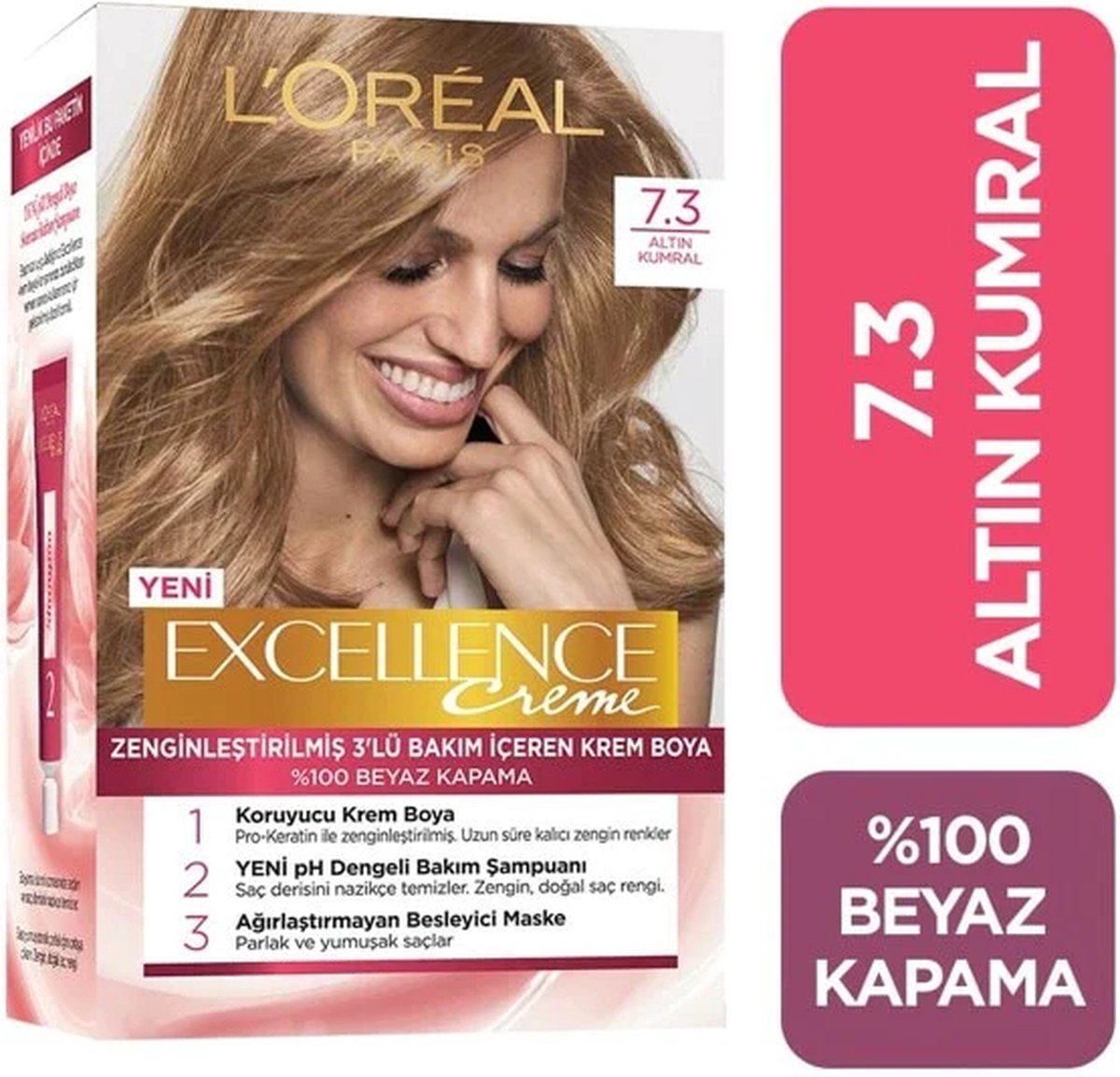 L'Oréal Paris 7.3 Exellence Creme - Coloration Coloration des cheveux ...