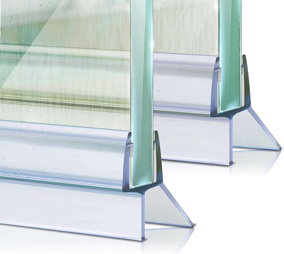 LAUWG - Douche afdichting [2x] - Verlengde waterafdichting - Ideale ...