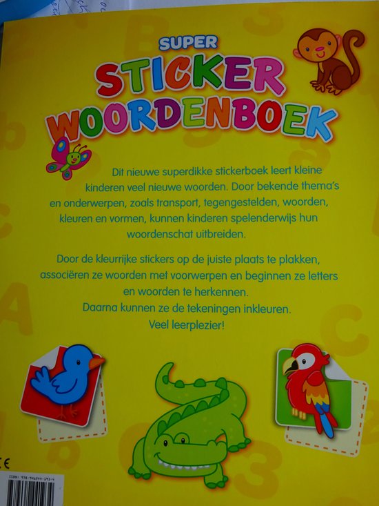 Super sticker woordenboek | 9789462441934 | Boeken | bol