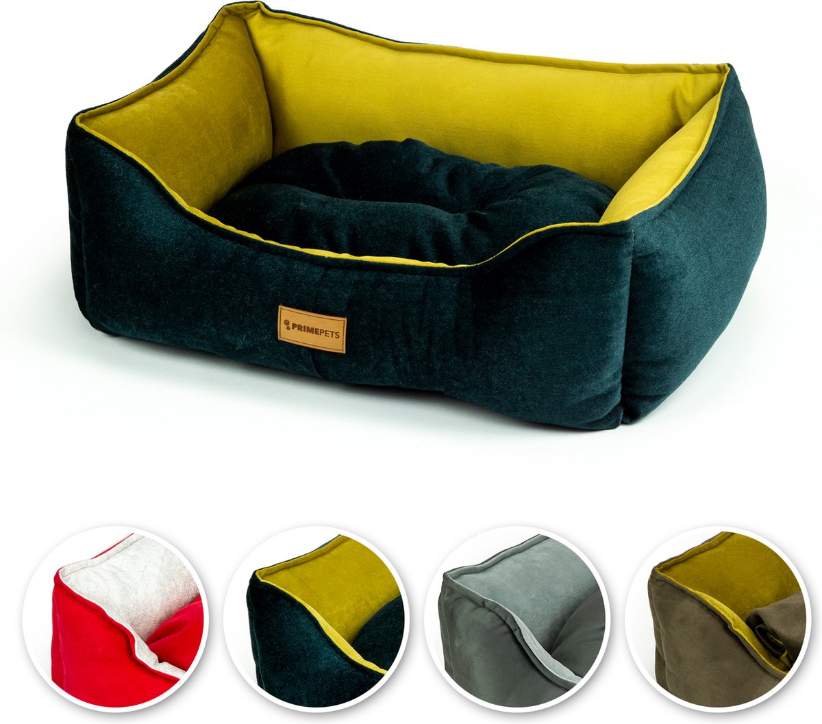 Primeplus Hondenmand Klein - Groen - 50x58x20 CM - Orthopedische ...