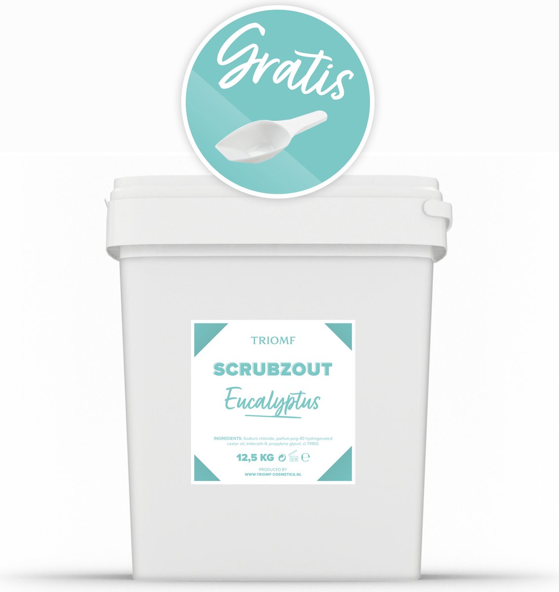 Scrubzout - Eucalyptus - 12,5 kg - Met gratis schepje | bol.com
