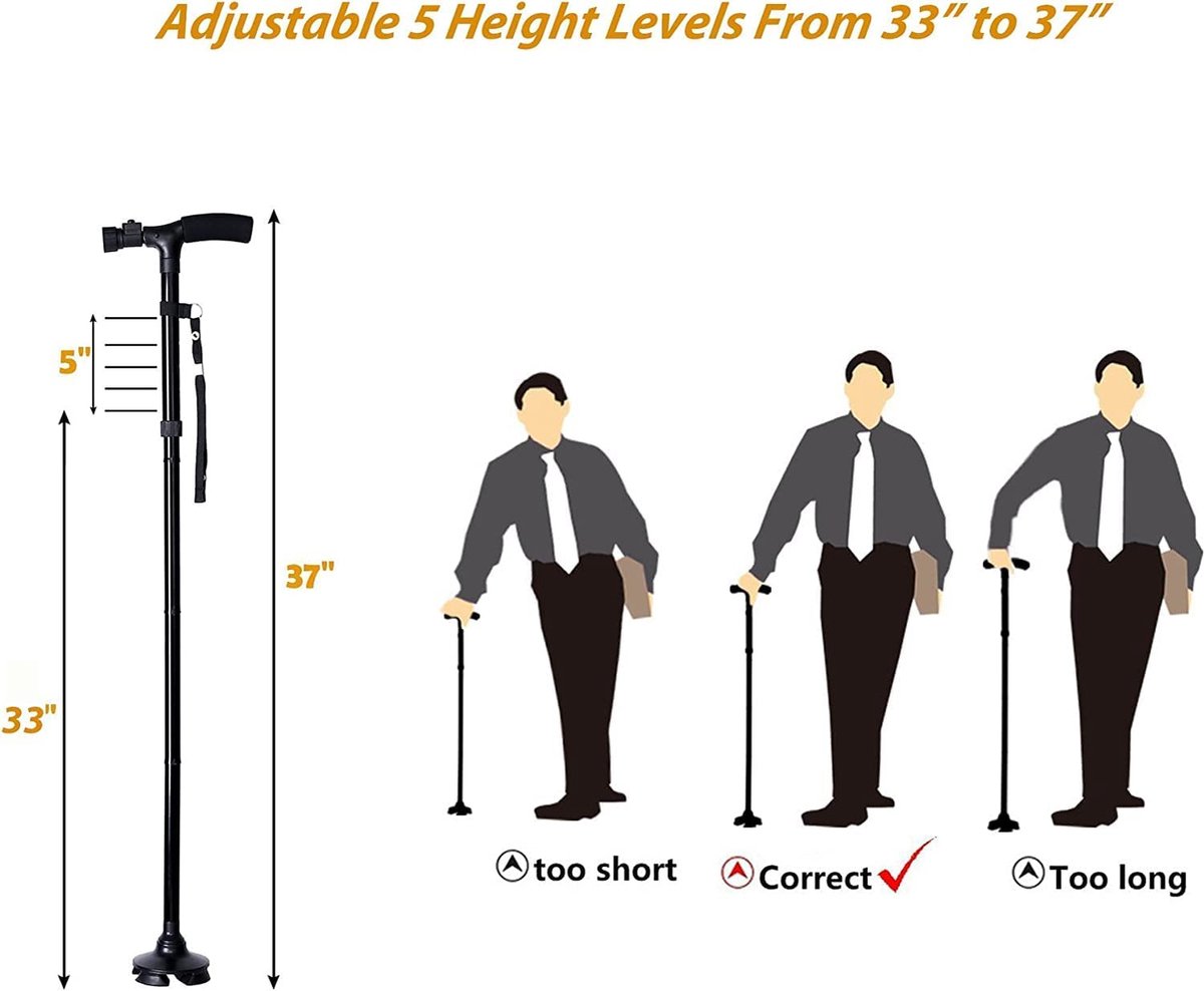 Wandelstok – Walking stick – Wandel support – voor ouderen senioren en ...
