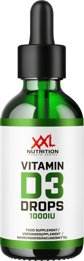 Vitamin D3 Drops - 1000IU - 30ml | bol.com