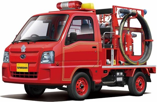 Aoshima 1:24 Subaru Sambar fire engine | bol.com