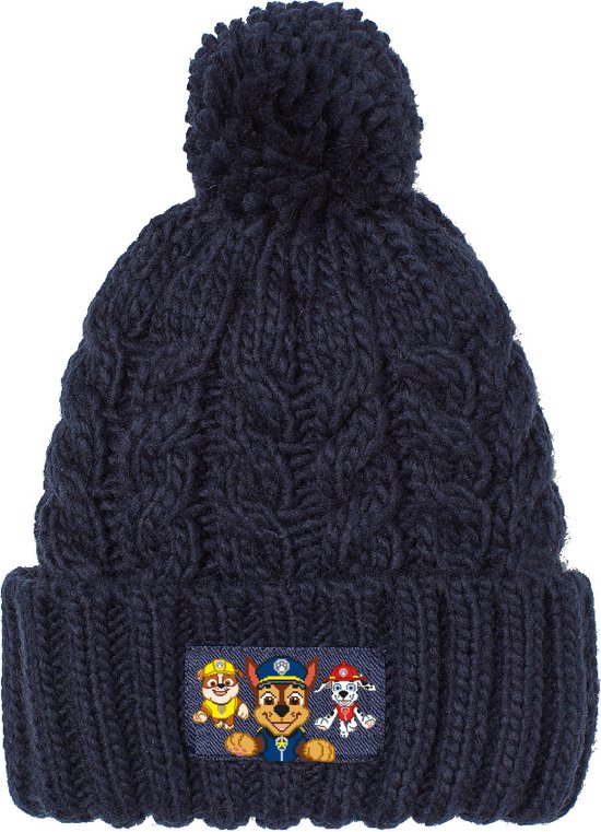 Wintermuts Team Paw Patrol donker blauw maat 54 | bol