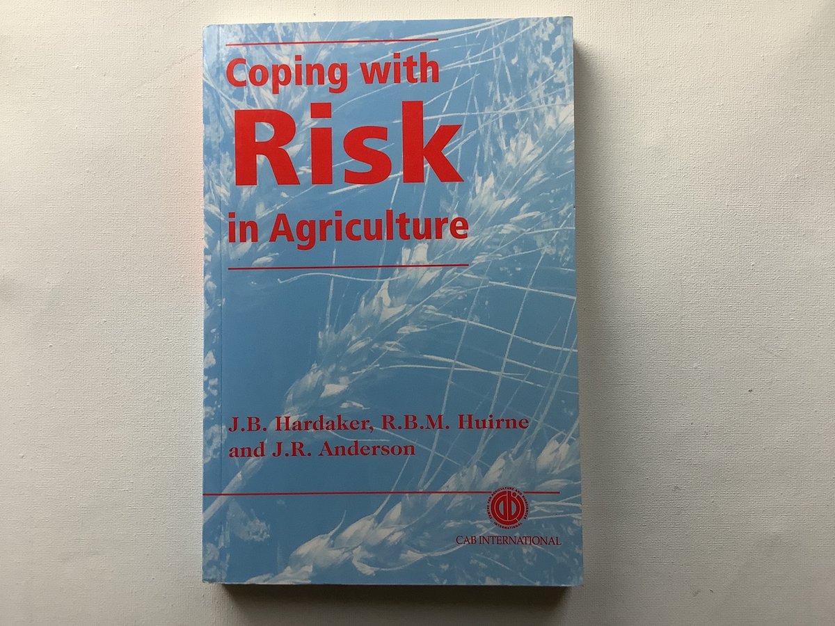 Coping with Risk in Agric | 9780851991191 | J. Brian Hardaker | Boeken ...