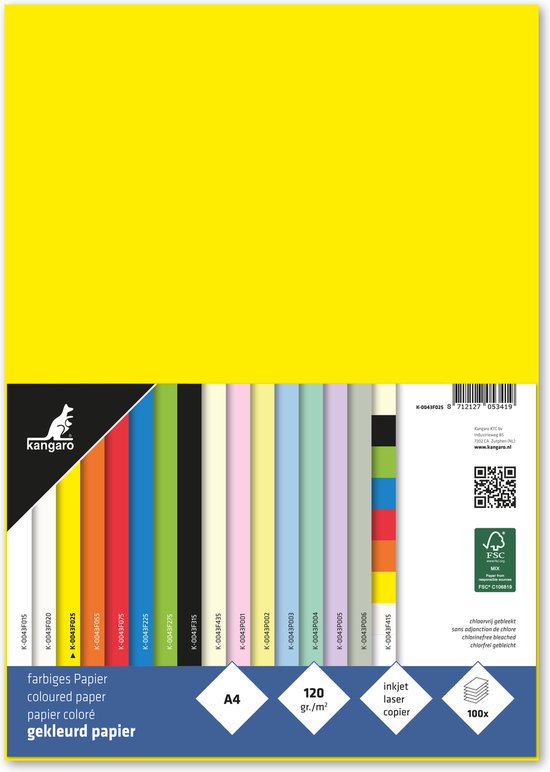 Kopieer- & Printpapier 100 tot 150 gram kopen? Kijk snel! | bol | A4 ...