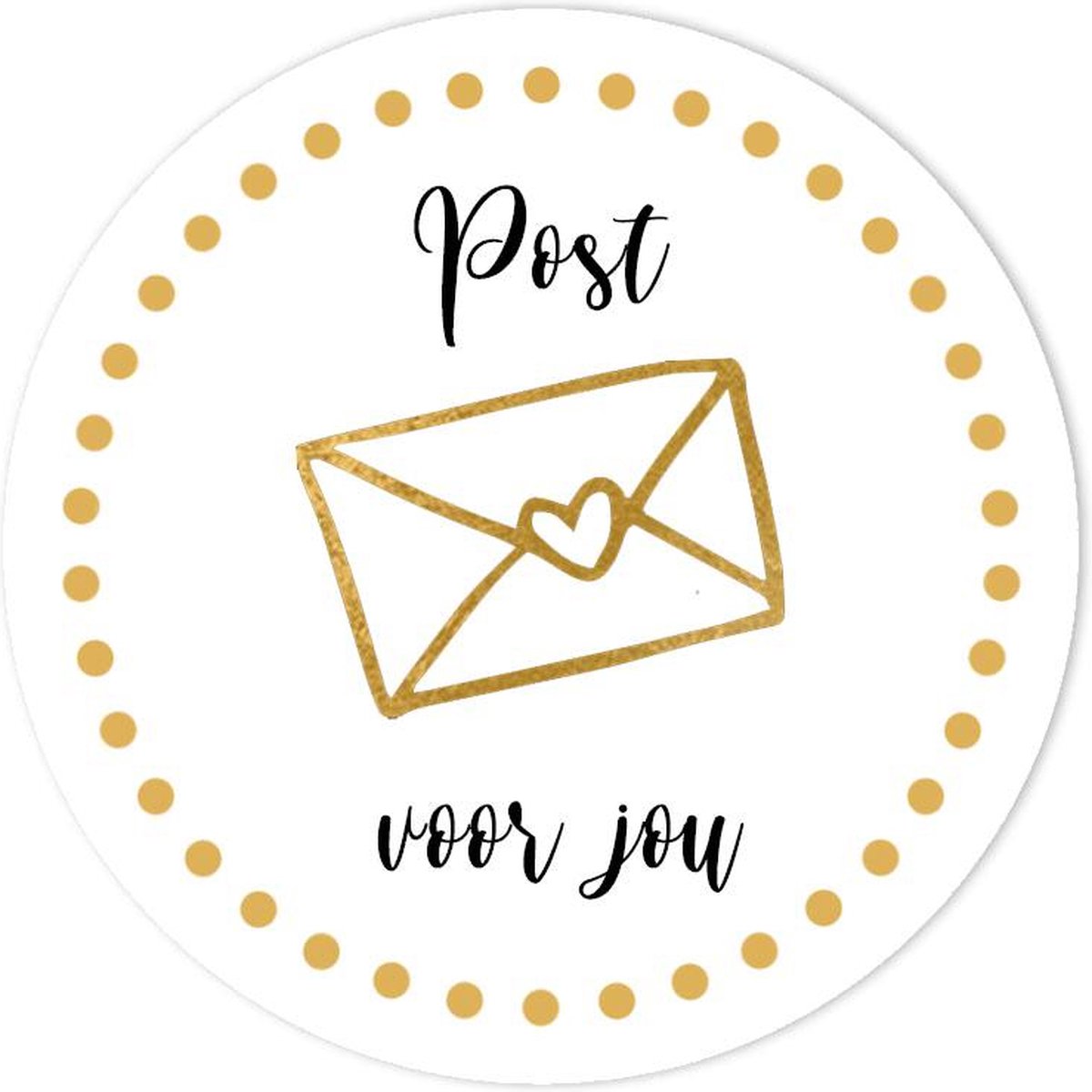 Post voor Jou Sluitzegels - 15 Mooie Post Stickers - Cadeaustickers ...